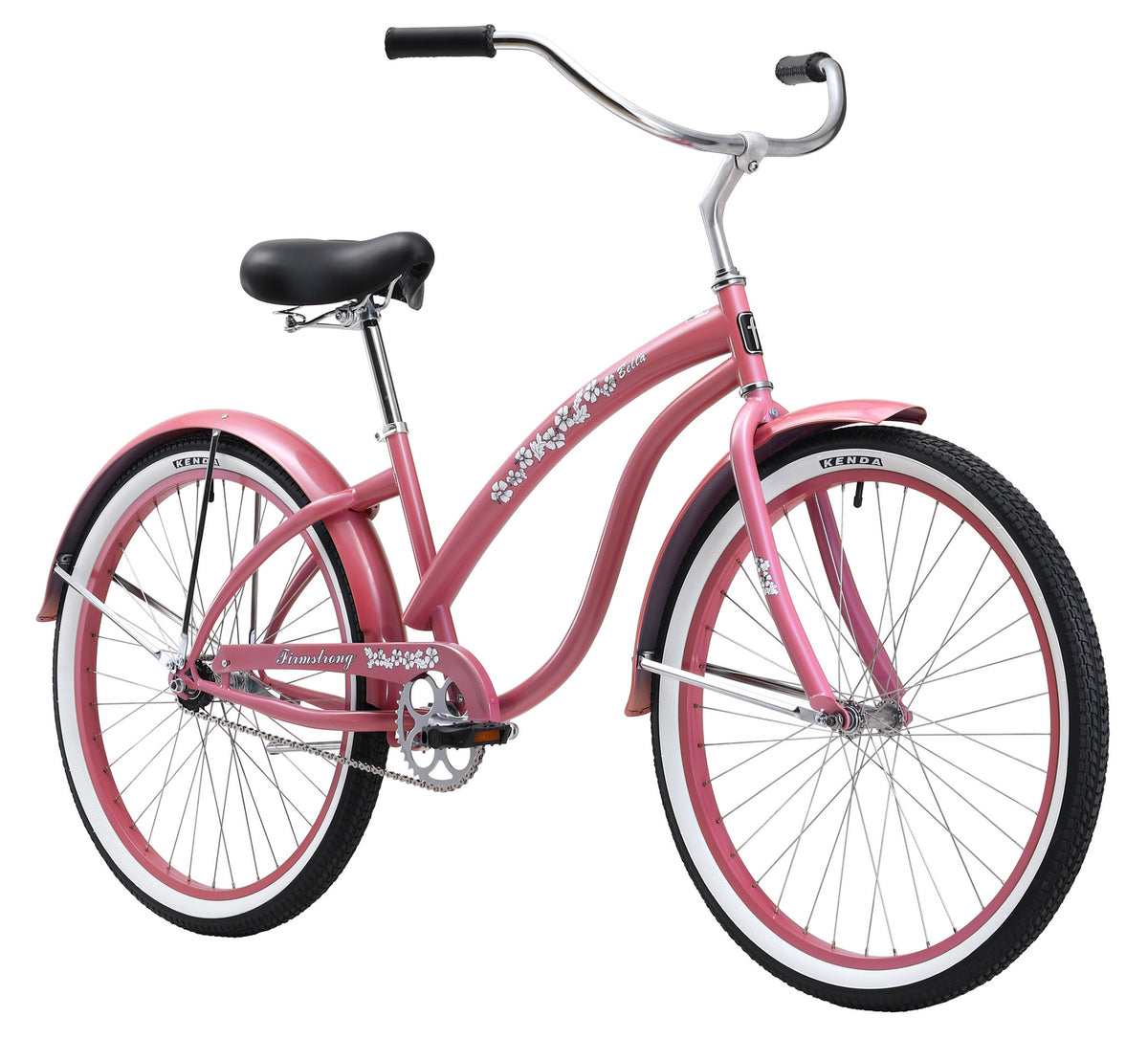 Firmstrong Bella Classic Single-Speed Women’s Beach Cruiser Bike