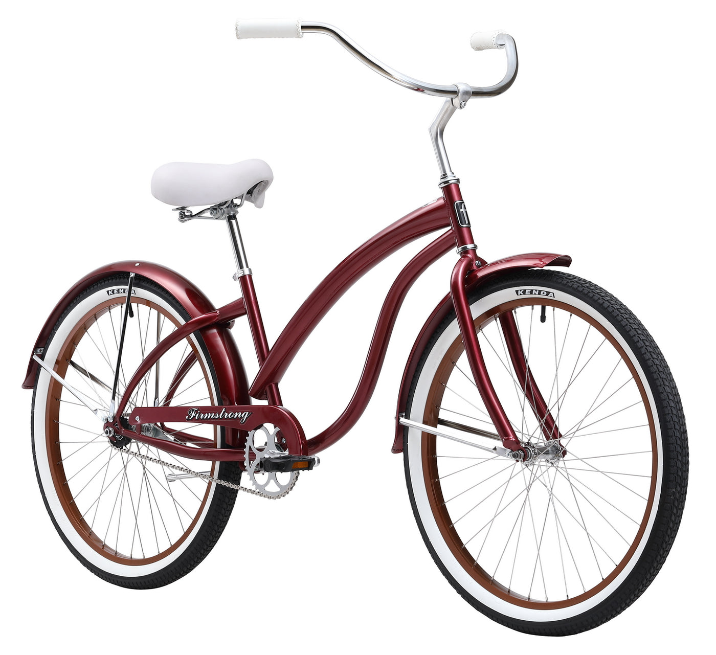 Firmstrong Bella Fashionista Single Speed - Women's Beach Cruiser Bike ...