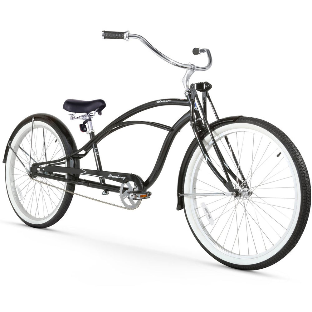 Firmstrong Urban Delux Single Speed- Men's Stretch Beach Cruiser Bike CP